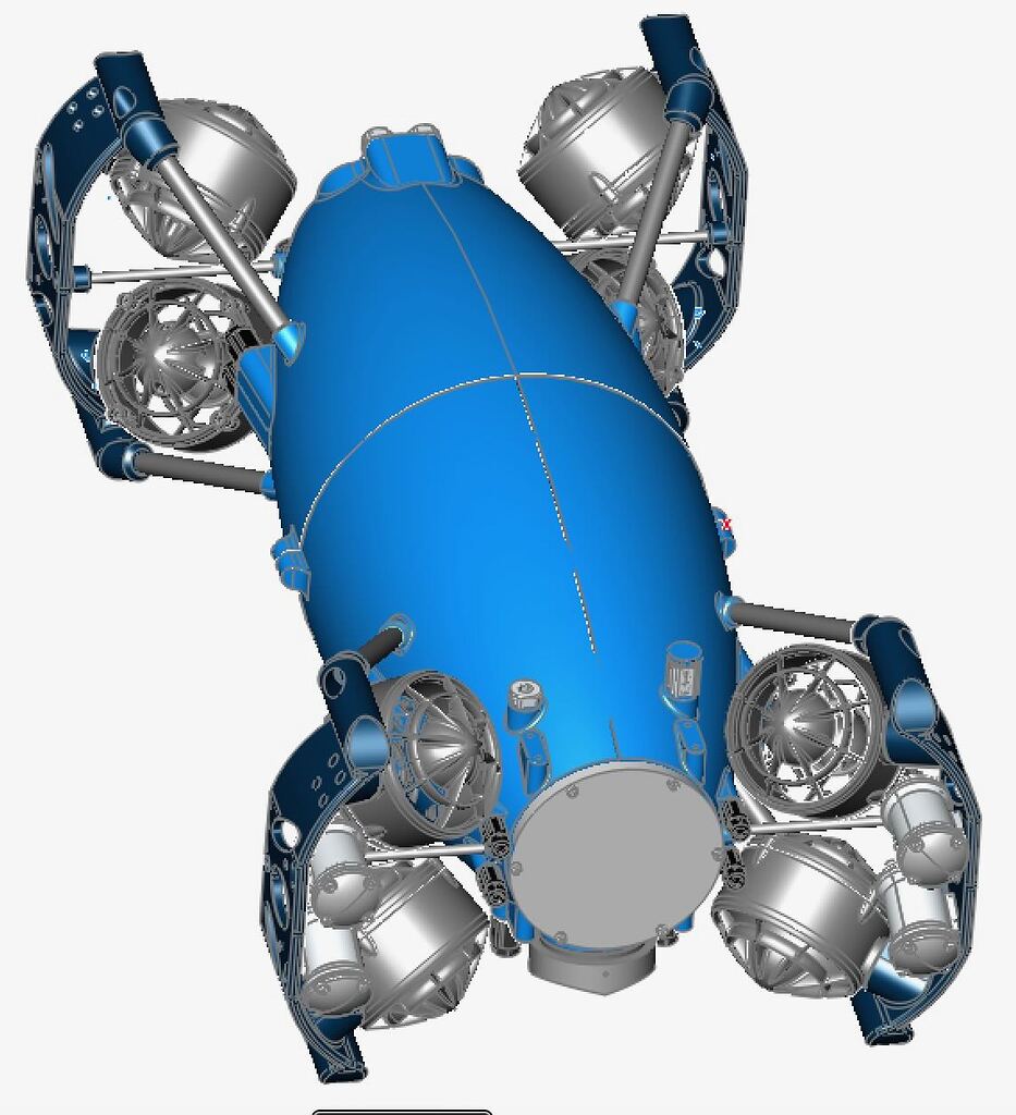 8 Vectored thruster Orphie Cam ROV - Build - Blue Robotics Community Forums