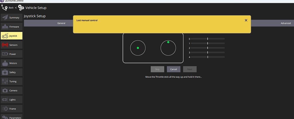 Lost manualcontrol - ArduSub - Blue Robotics Community Forums