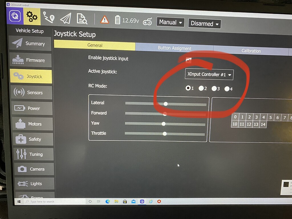 Joystick mapping - Blue Robotics Software - Blue Robotics Community Forums