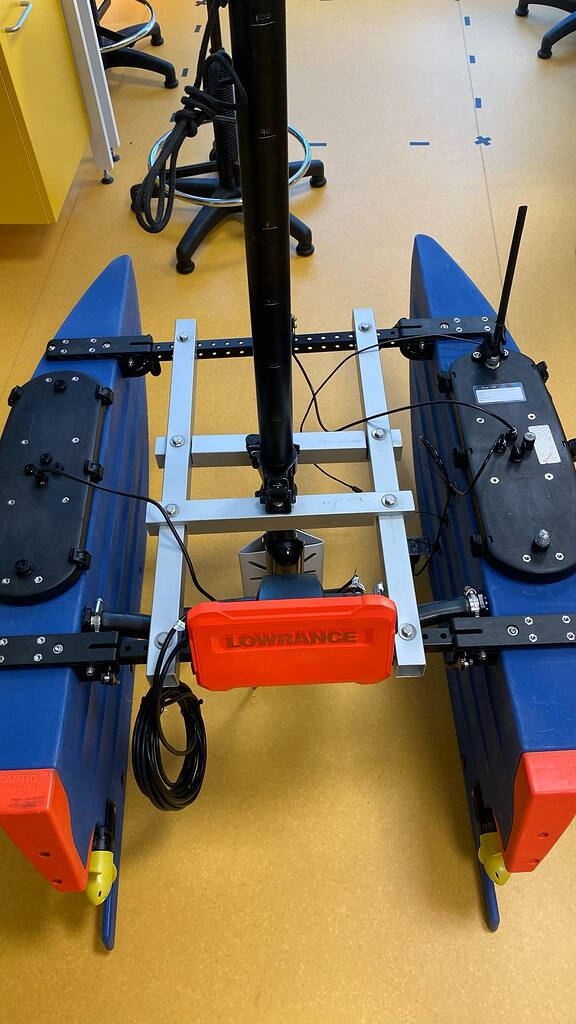 Payload bracket and Shallow water Habitat Mapping - BlueBoat - Blue ...