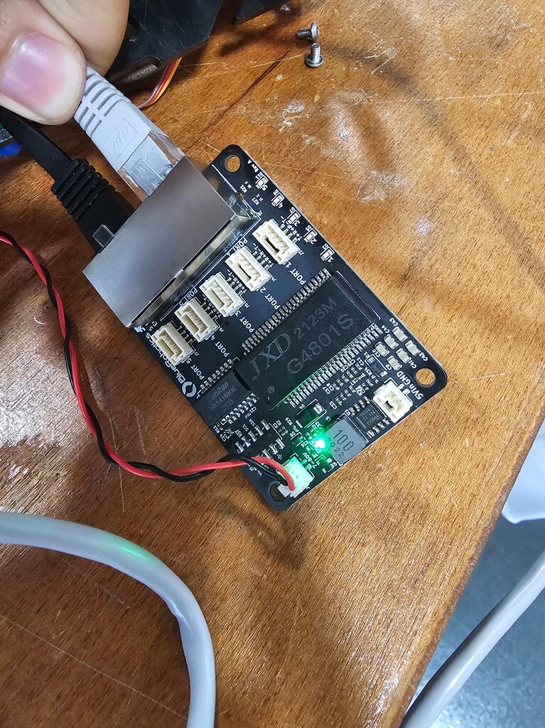 Ethernet switch no activity - Blue Robotics Products - Blue Robotics Community Forums
