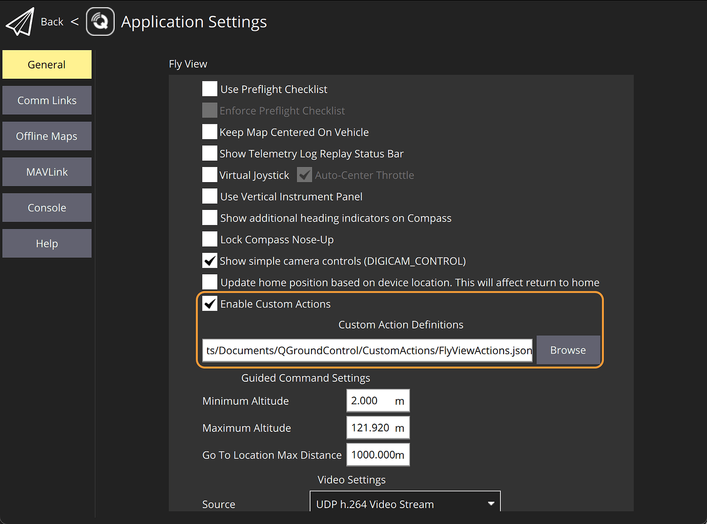 Sending custom MAVLink commands with QGC - QGroundControl - Blue Robotics Community Forums