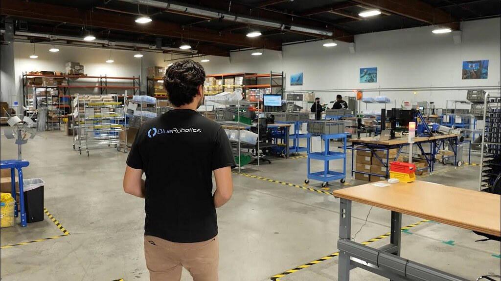 Blue Robotics Tour - Check out our Manufacturing Lines! - General ...