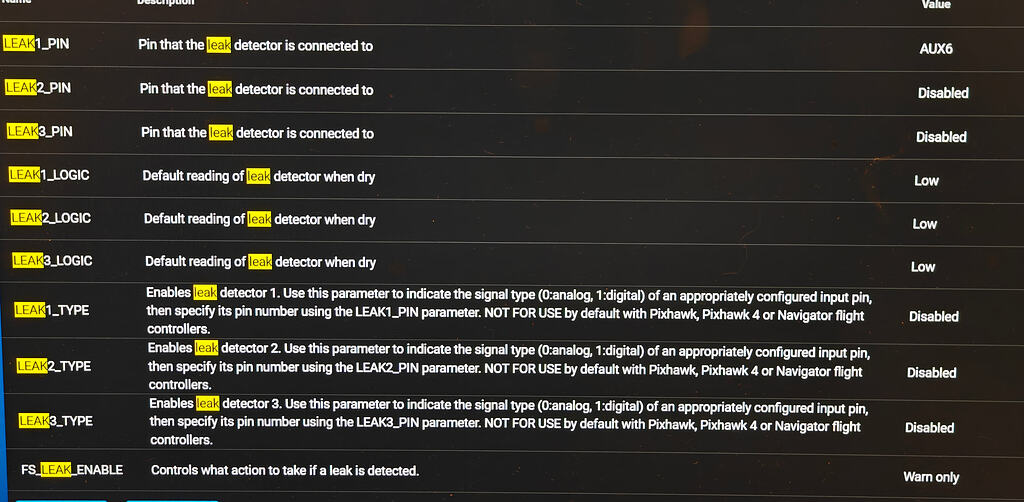 Leak sensor not triggering in software - BlueOS - Blue Robotics ...