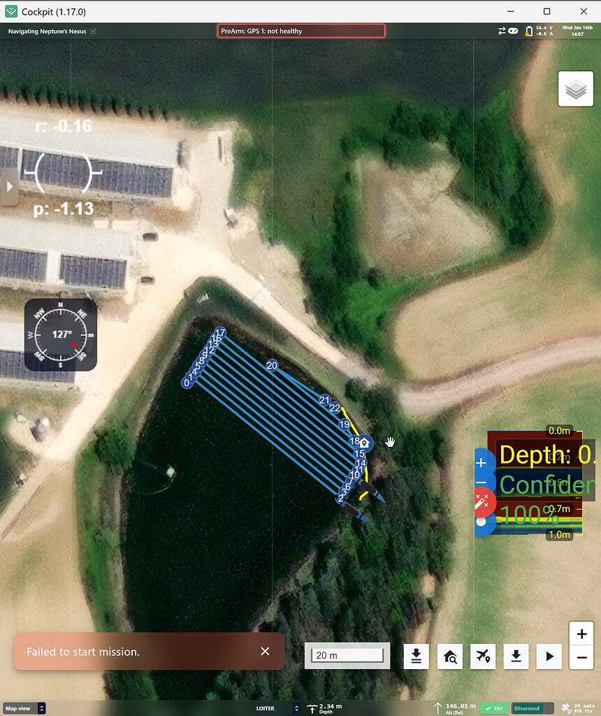 Alert: GPS1 not healthy - BlueBoat - Blue Robotics Community Forums