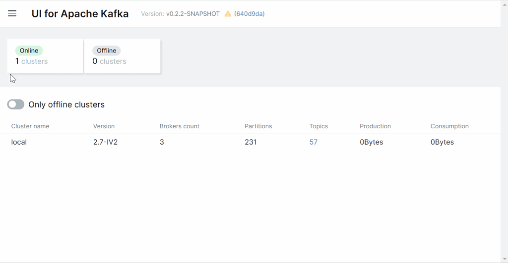 Kafka UI - features, pros and cons - Graphical tools - Confluent Community