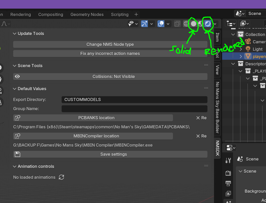 (Answered) Using NMS SDK etc to extract character models to Blender ...