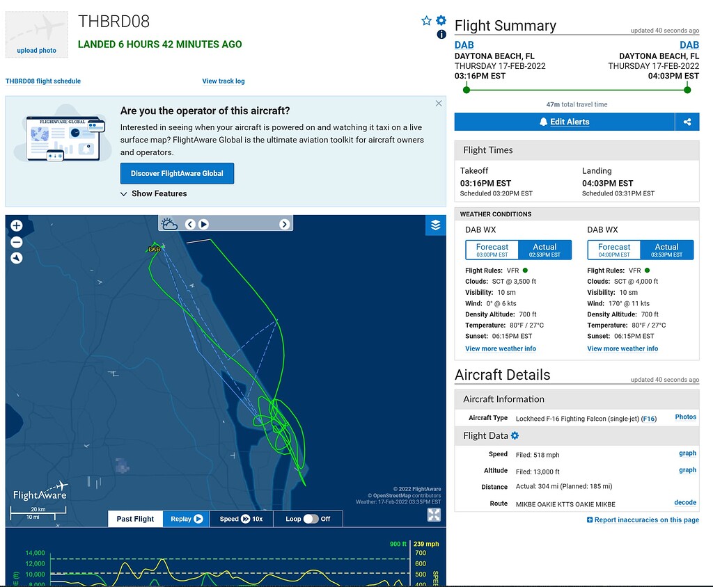 Thunderbirds visible for tracking? - ADS-B Flight Tracking ...
