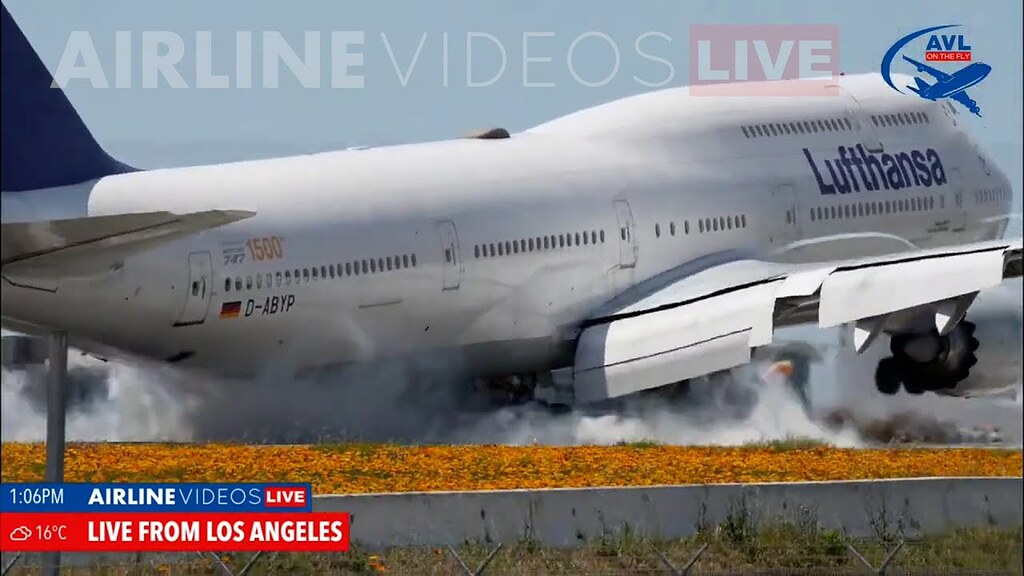 Very Heavy landing by 747, Touch n Go - General Aviation - FlightAware ...