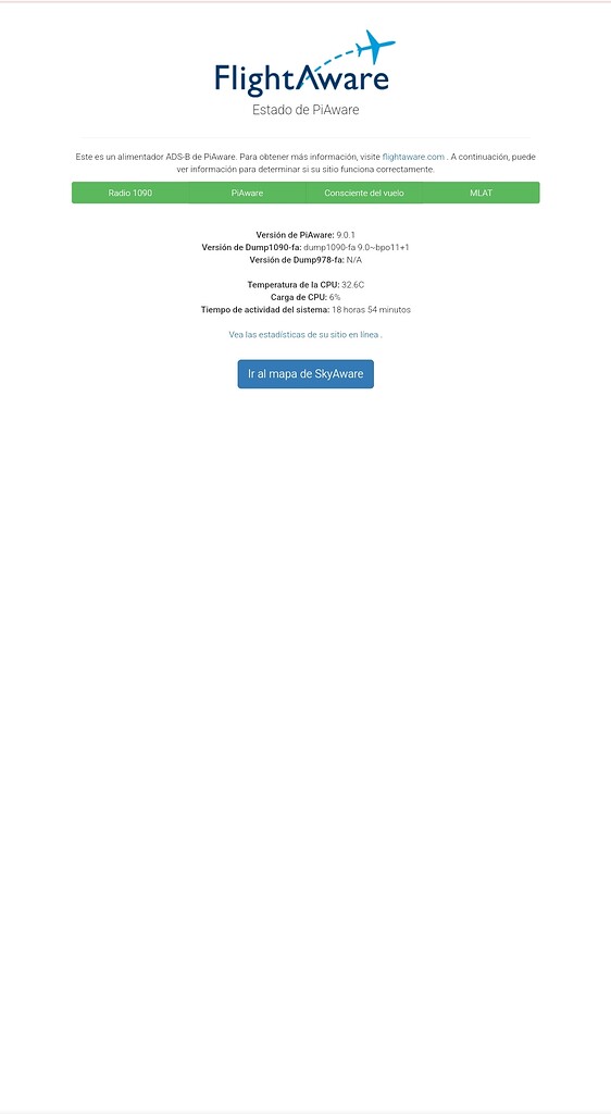 Problem with Piaware-Web - ADS-B Flight Tracking - FlightAware Discussions