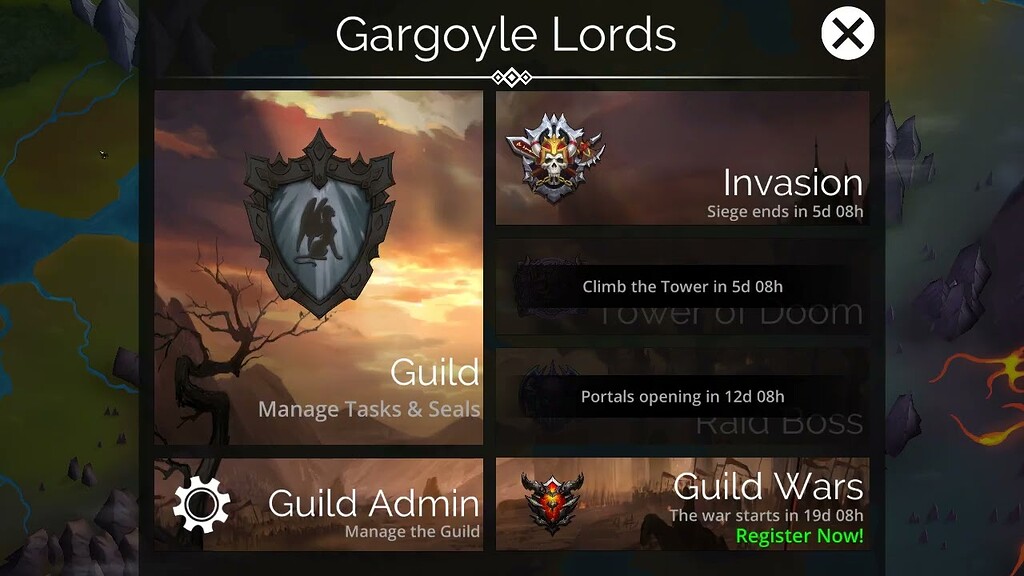 [Reported] Rescaling kingdoms [graphical error] - Bug Reports - Gems of War | Forums