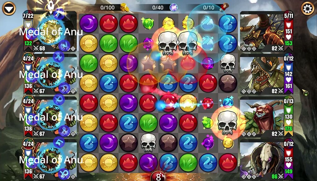 [Reported] Zarg’s Boom Pile Trait Targeting Bug - Feature Requests and Game feedback - Gems of ...