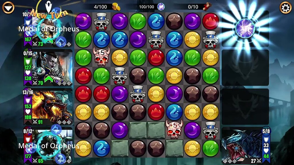 [Not a bug] Superfluous "souls" effect appearing during battle - Bug Reports - Gems of War | Forums