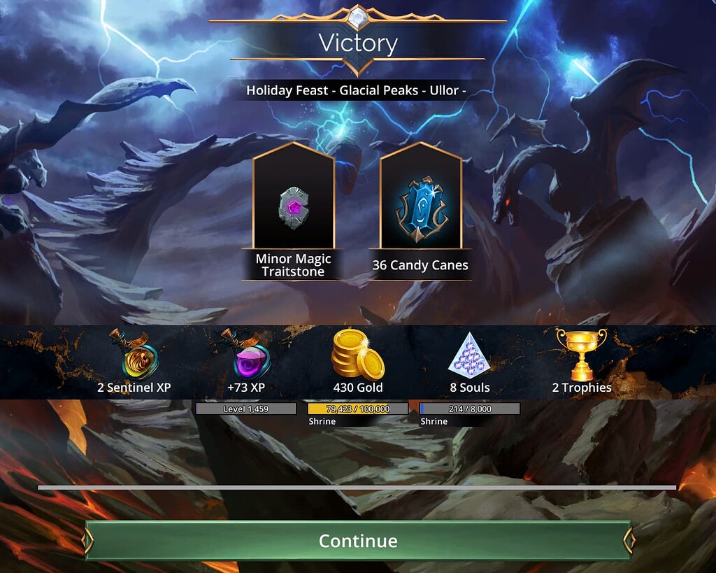 [Reported] Incorrect Victory Screen on Seasonal Event "Holiday Feast ...