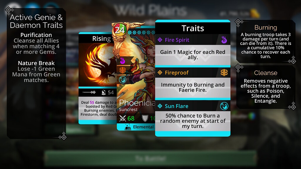 Genie & Demon traits - Gameplay Chat (Nintendo Switch) - Gems of War ...