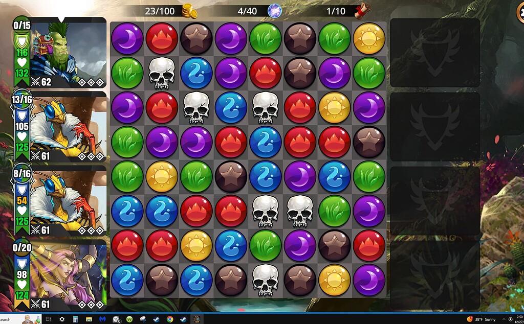 New pvp screen freezes - Gems of War | Forums