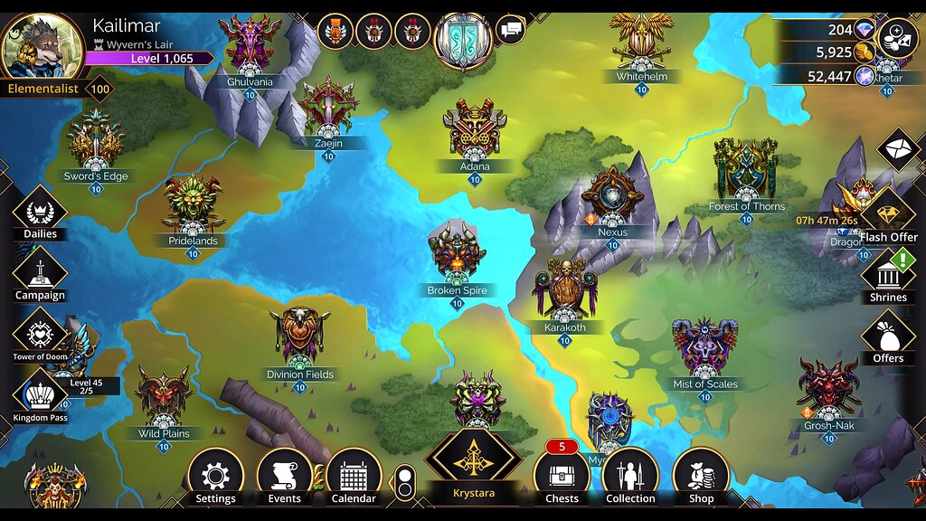 All kingdoms to lv 10 and Power lv 5 Next steps? - Community Guides ...