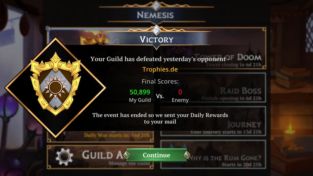[rewards sent] No rewards for guild wars after weekly reset, fought ...