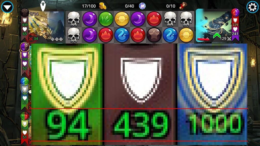 Armor values (in battle) too small to read - Feature Requests and Game ...