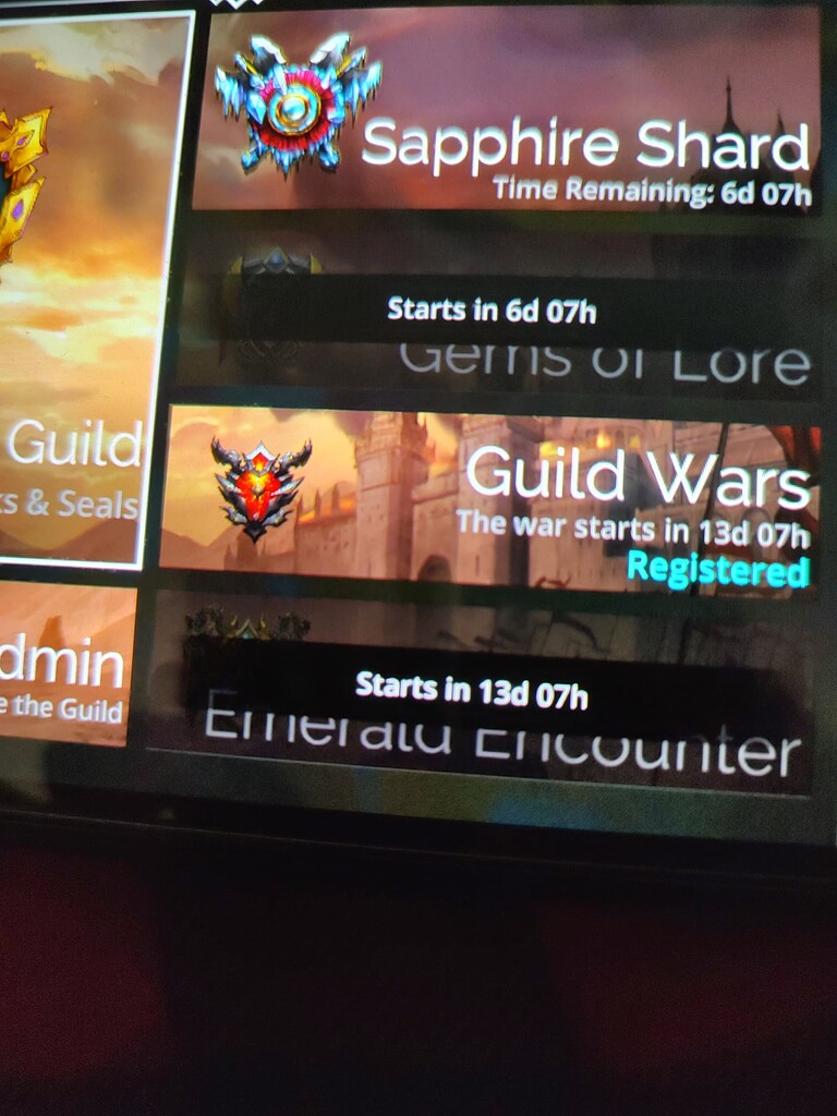 [Investigating] Incorrect Guild War Date - Gems of War | Forums