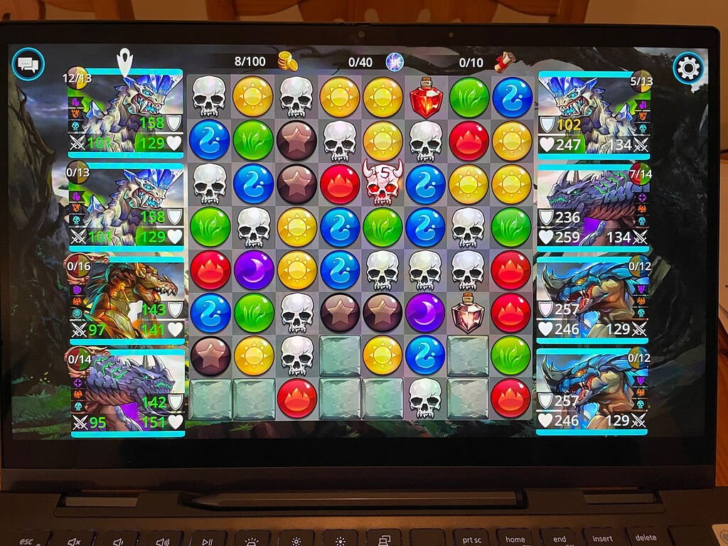 [FIXED] Game freeze after AI generated a skull creating a 3match ...