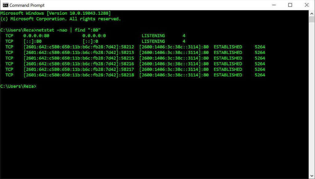 PID4 (system32/ntoskrnl.exe) blocking the port 80 - Support - Local Community