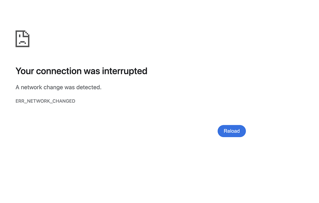 Randomly getting "Your connection was interrupted" error since i updated to Sonoma - Support ...