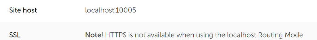 Https localhost / router mode - Support - Local Community