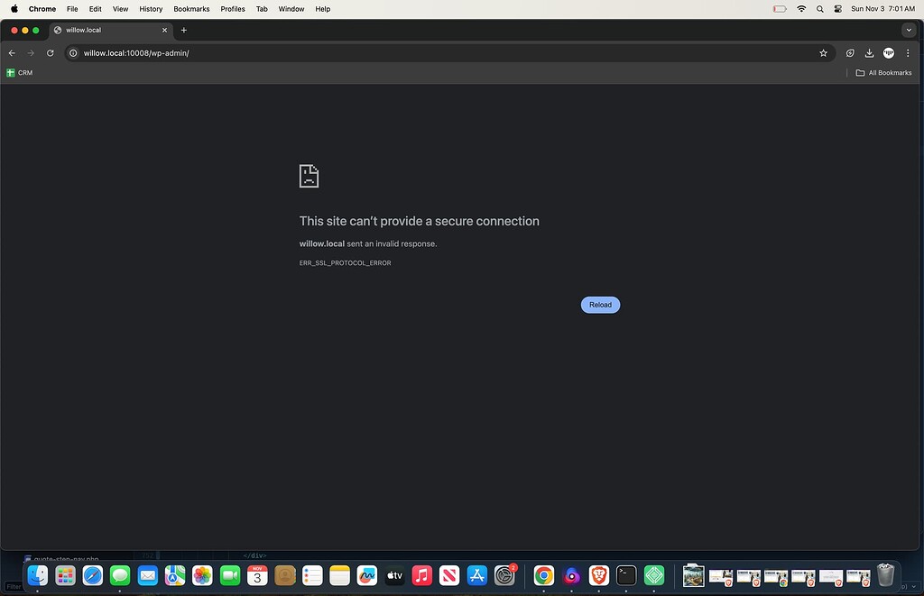 This Site Cant Provide Secure Connection Error Support Local Community