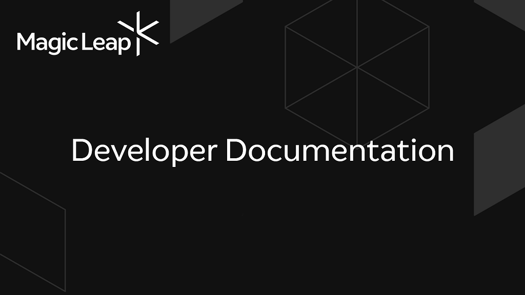 CV mapping with Depth Camera - Unity Development - Magic Leap 2 ...