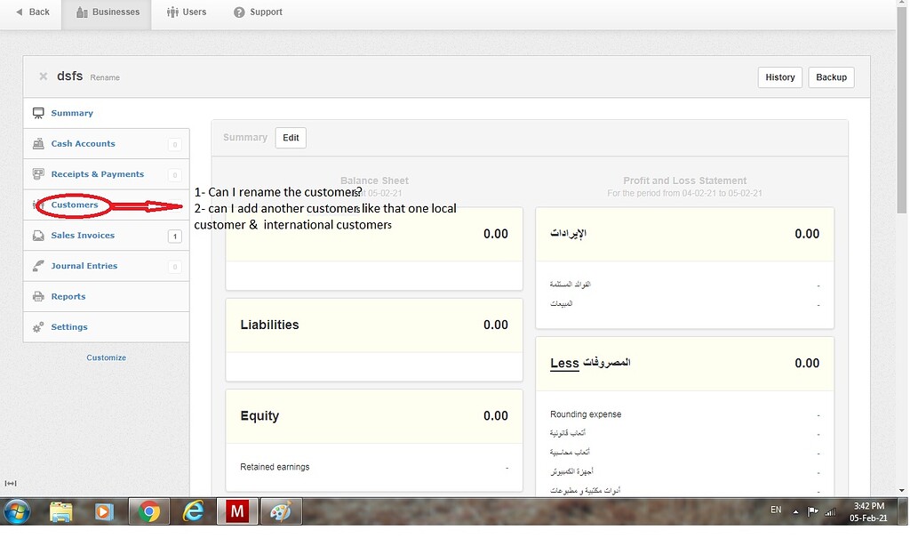 Rename & add Customers tabs - Manager Forum