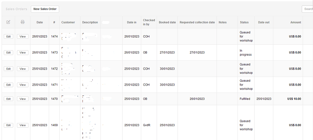 Production Order Status (Drop down list) - Manager Forum