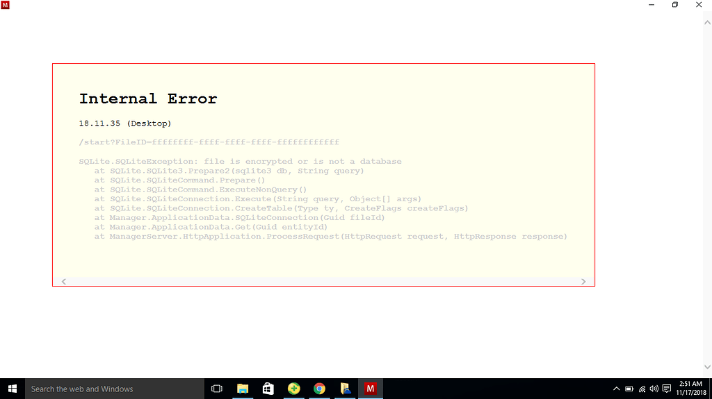 Invalid File Format after Formatting windows 10 - Manager Forum