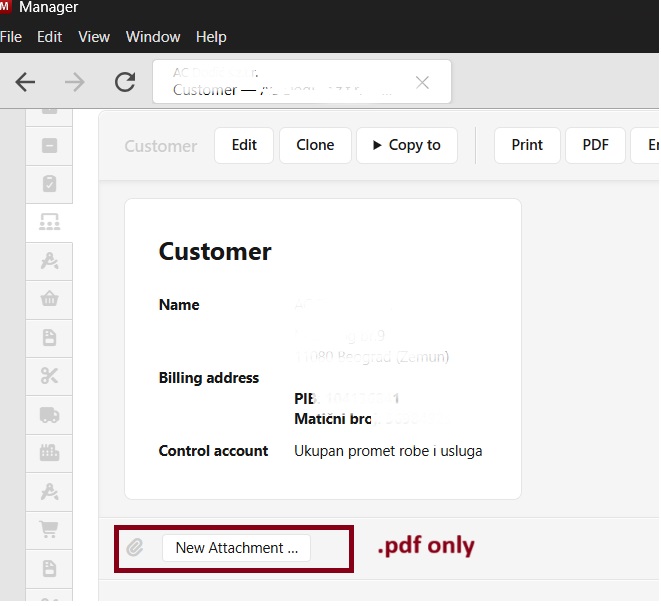 Can I attach a file in another format other than PDF? - Manager Forum