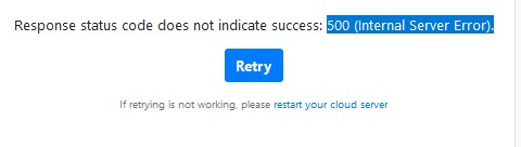 500 (Internal Server Error) - Manager Forum