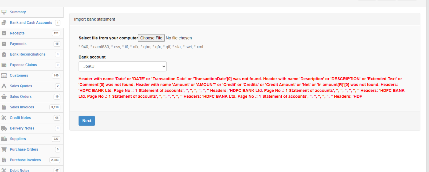 I am not able upload bank statement - Manager Forum I am not able upload bank statement - Manager Forum