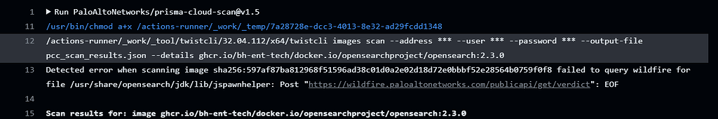 Vulnerabilities in OpenSearch Container Scan (PRISMA scan) on v 2.3 ...