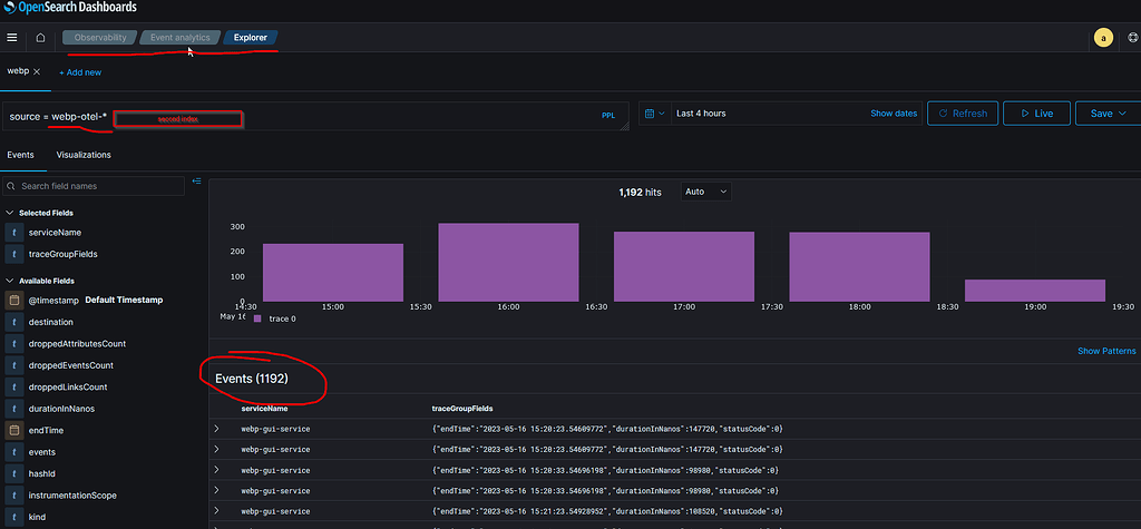 How to add custom index pattern to Trace Analytics in Observability - Observability - OpenSearch