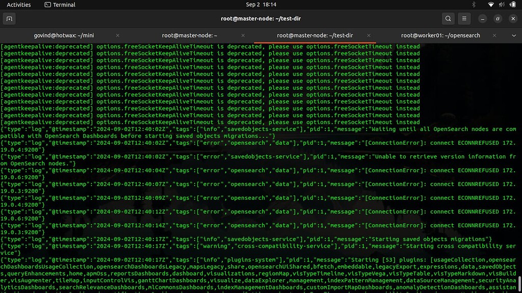 How to do Multinode opensearch setup using docker compose by multiple machines : - OpenSearch ...