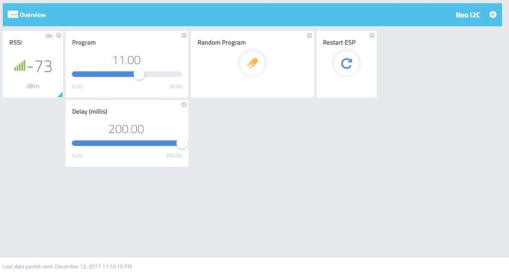 Neopixel Tree - Projects Made with Cayenne - myDevices Cayenne Community