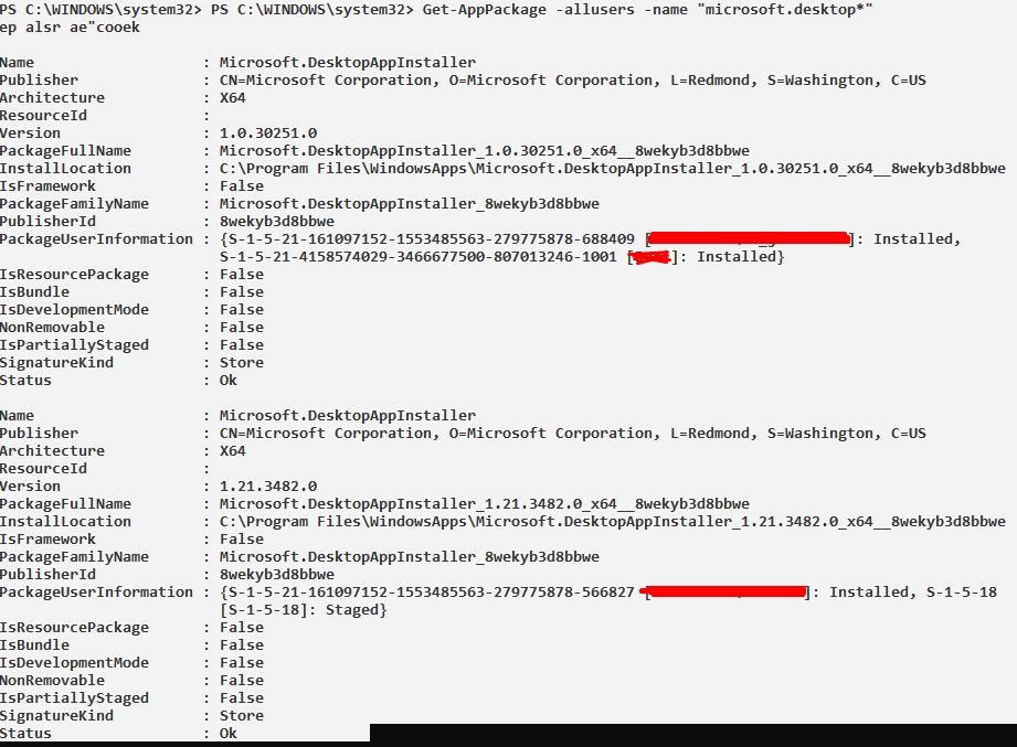 Remove Package Error 0x80073d19 Powershell Help Powershell Forums 2326