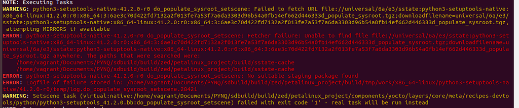 Error during building PYNQv2.7 for ZedBoard - Support - PYNQ