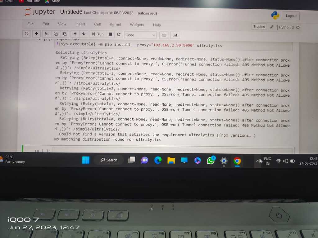 Downloading Installing Python Packages On Jypter Notebook Support Pynq