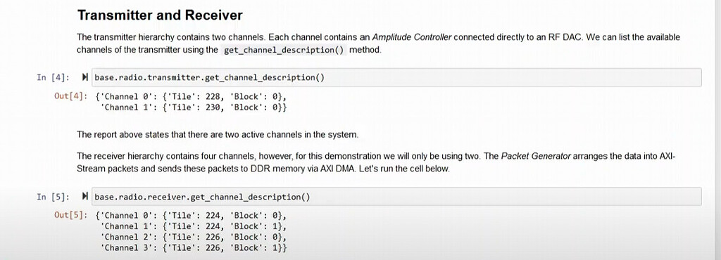 API manual for RFsoc4x2 - Support - PYNQ