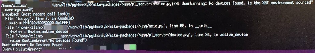 "No devices found" for MMIO on Pynq 2.7 - Support - PYNQ