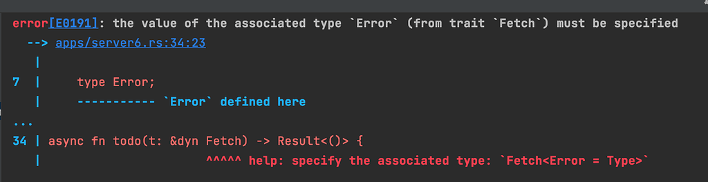 Async_trait dyn trait error - The Rust Programming Language Forum