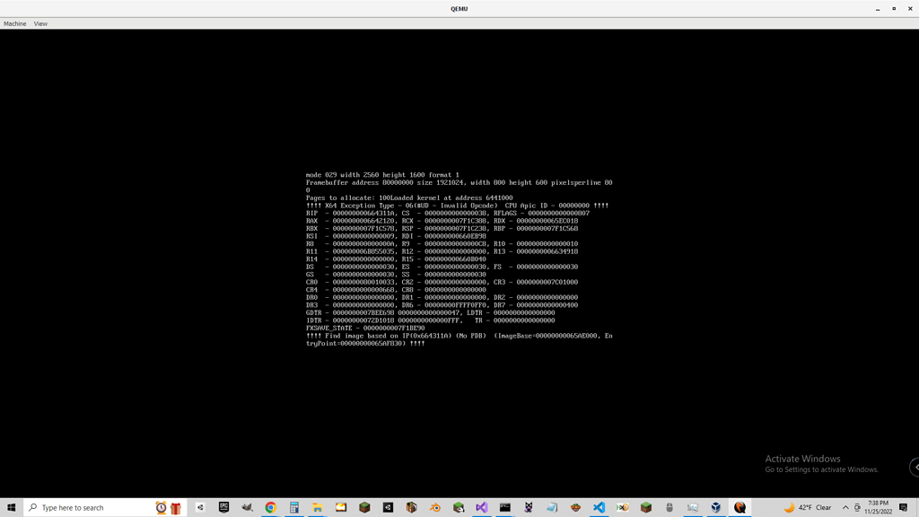 Rust-based kernel isn't drawing anything to the screen - help - The ...
