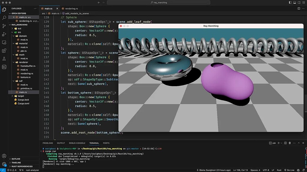 Building a Lightweight Software Ray Marching Engine with Rust (self ...