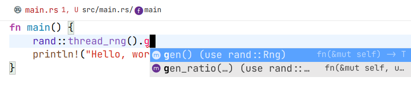 Difficulty Writing Code Code Completion Docs Issue Editors And Ides The Rust Programming