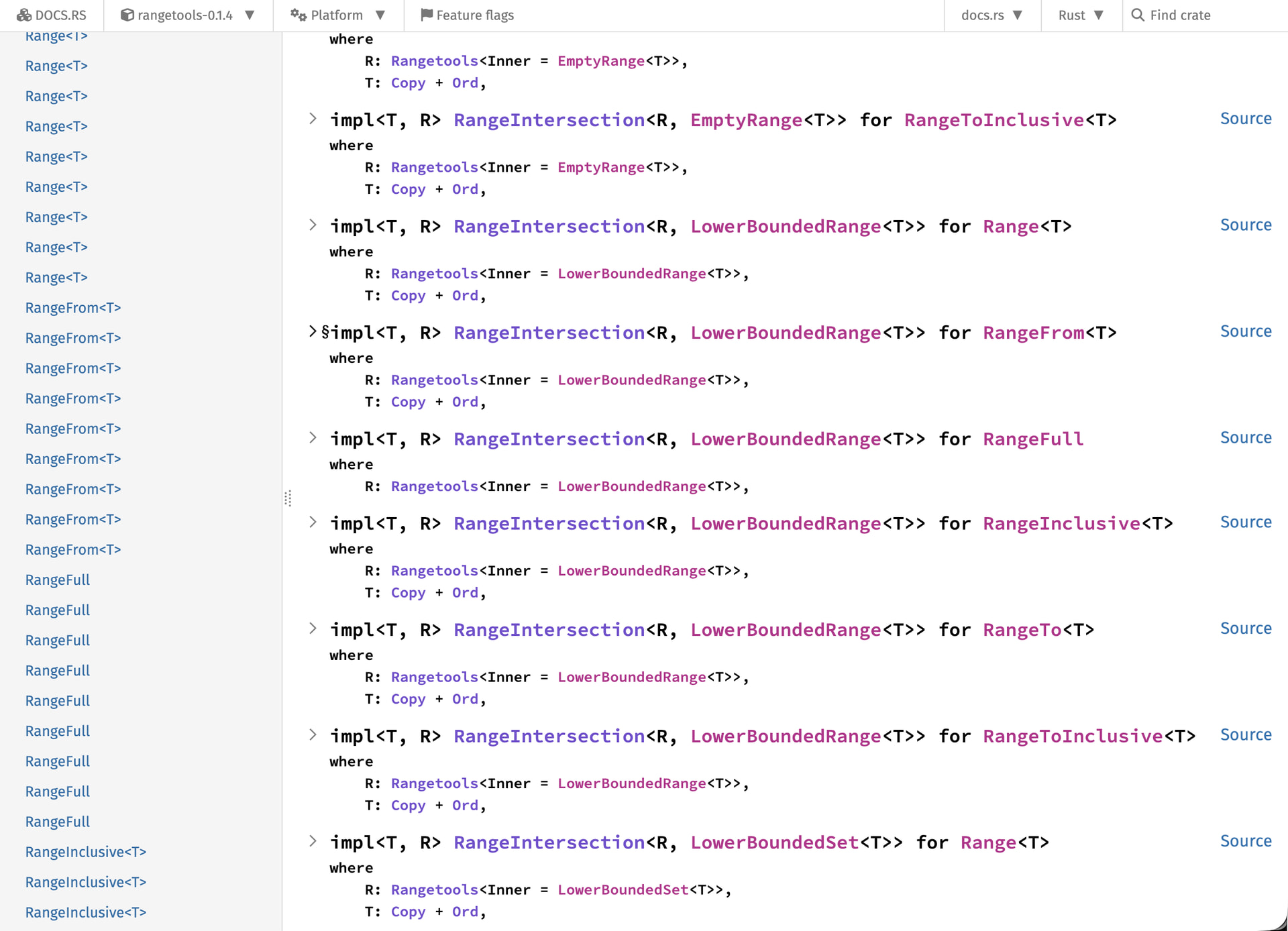 Functions on docs.rs - help - The Rust Programming Language Forum